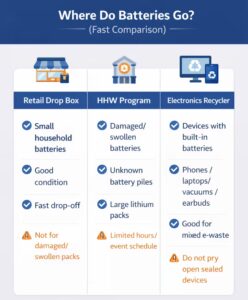 Lithium Battery Disposal Guide (2026): Safe, Simple Steps
